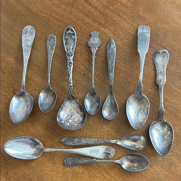Dining | Vintage Silver Spoon Set 1 In All | Poshmark